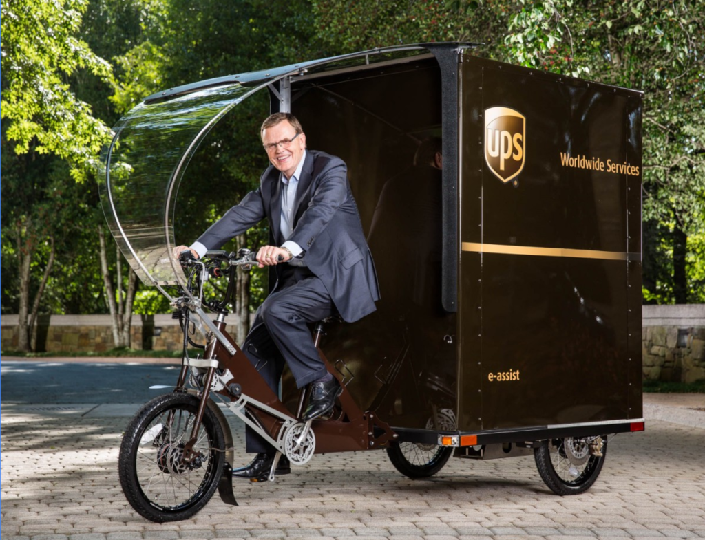 Can You Guess Where this UPS Employee is Now?